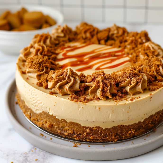 Biscoff Cheesecake | Baked by Claire