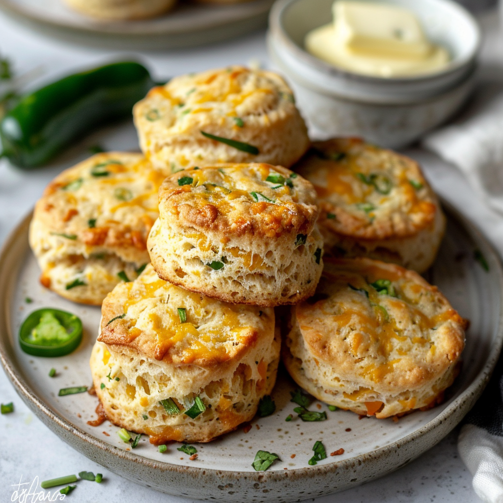 The Best Jalapeño Cheddar Scones Recipe | Baked by Claire