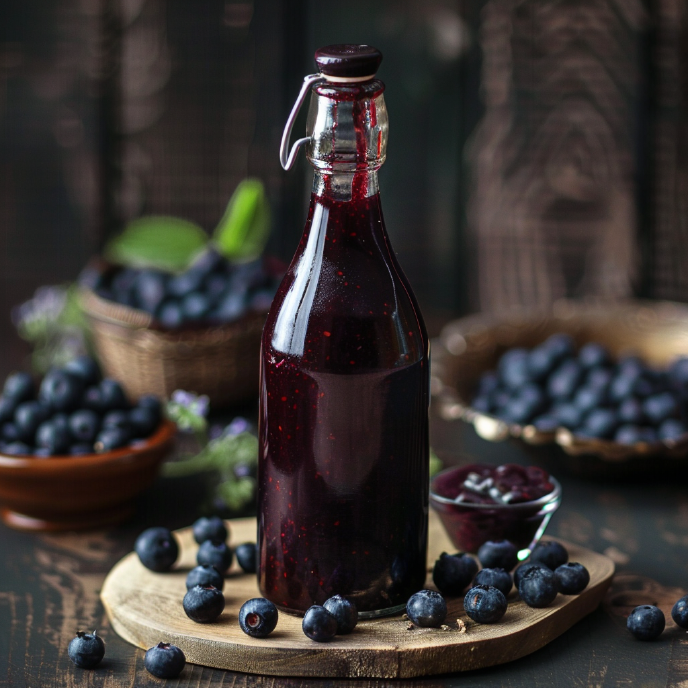 Habanero and Blueberry Hot Sauce Recipe | Baked by Claire