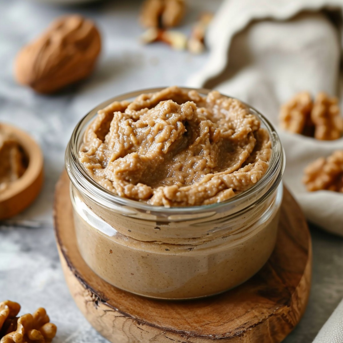 Homemade Walnut Butter | Baked by Claire