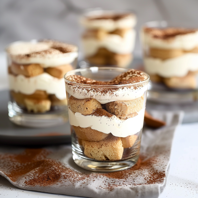 Easy & Delicious Tiramisu Cups | Baked by Claire