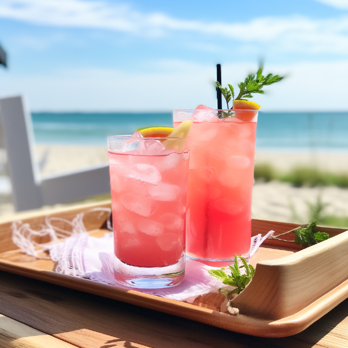 Barbie’s Pink Paradise Cocktail | Baked by Claire